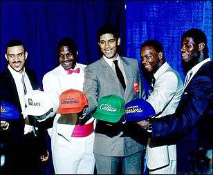 Photo: Brad Daugherty 1986 NBA Draft - Tar Heel Times
