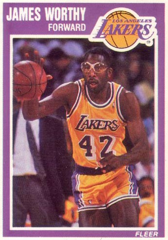 Photo: James Worthy Lakers Card - Tar Heel Times