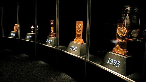 Photo: National Championship Trophies - Tar Heel Times