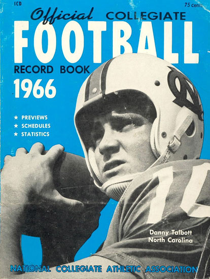 Photo: 1966 Collegiate Football - Tar Heel Times