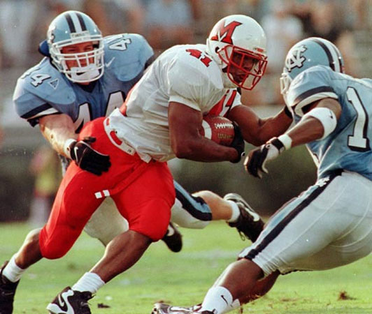 Photo: Brandon Spoon Hangs On - Tar Heel Times