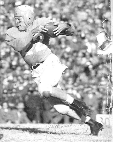 Photo: Charlie Justice Autograph - Tar Heel Times
