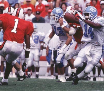 Photo: Marcus Wall vs NC State - Tar Heel Times