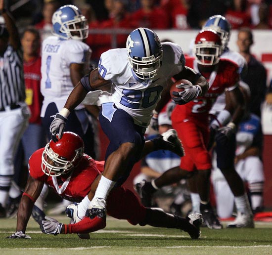 Photo: Shaun Draughn vs Rutgers - Tar Heel Times