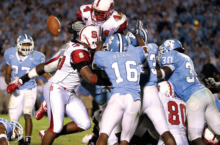 Photo: TA McClendon Fumbles - Tar Heel Times